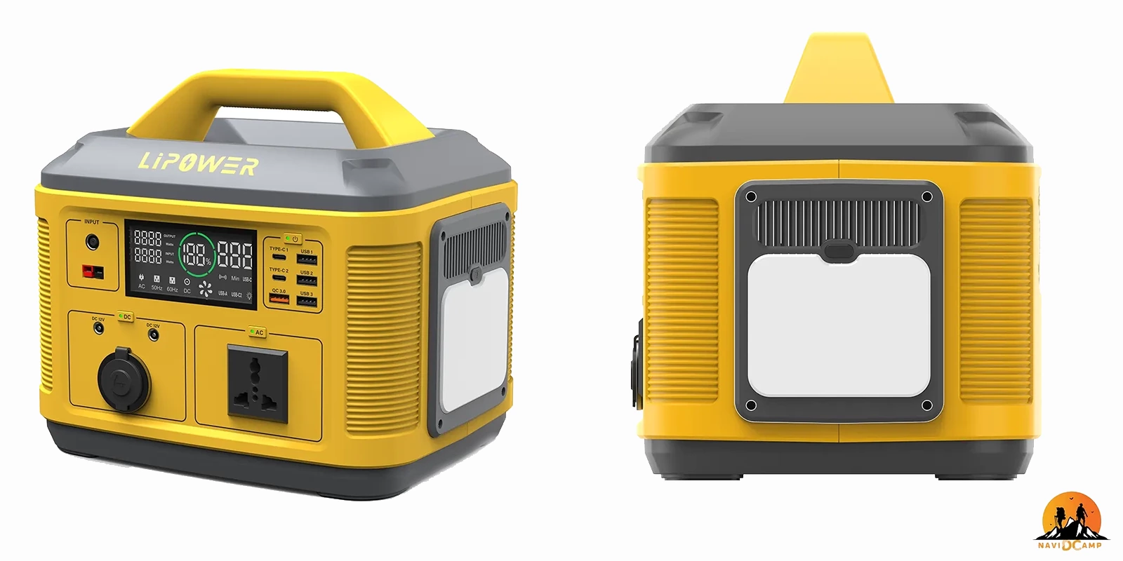 پاور استیشن 700 وات لی پاور قابل حمل LIPOWER مدل M700 | نوید کمپ